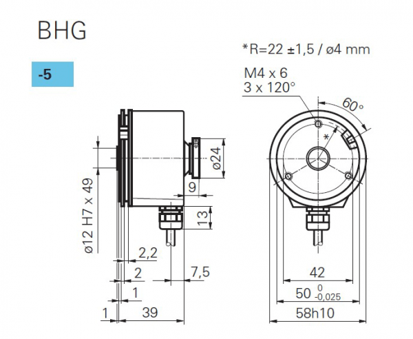 如何使用 CALT GHH58 编码器替换 Baumer BHG 16.05A1000-E2-5？ - 上海齐屹机电设备有限公司